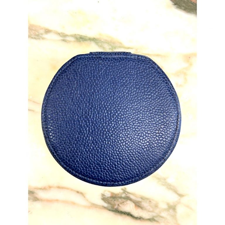 Chanel vintage round vanity case - The Cat's Meow